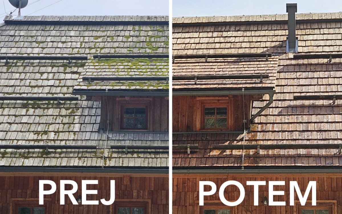 Kako čiščenje in barvanje streh podaljšata življenjsko dobo vaše strehe ...